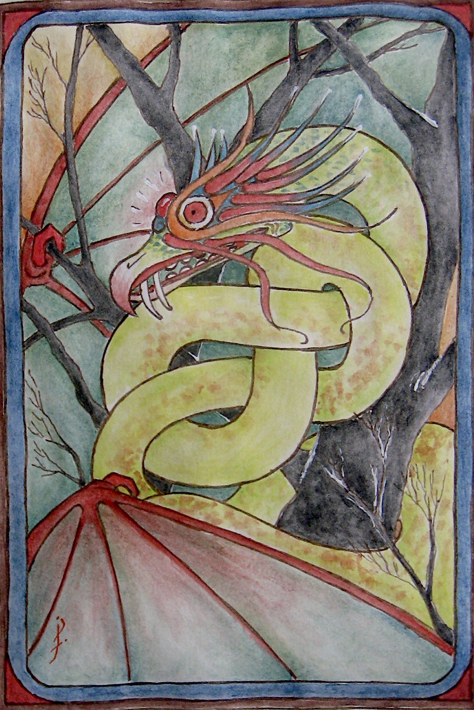 Happy Year of the Wood Dragon 2024 – Jen Fries Arts