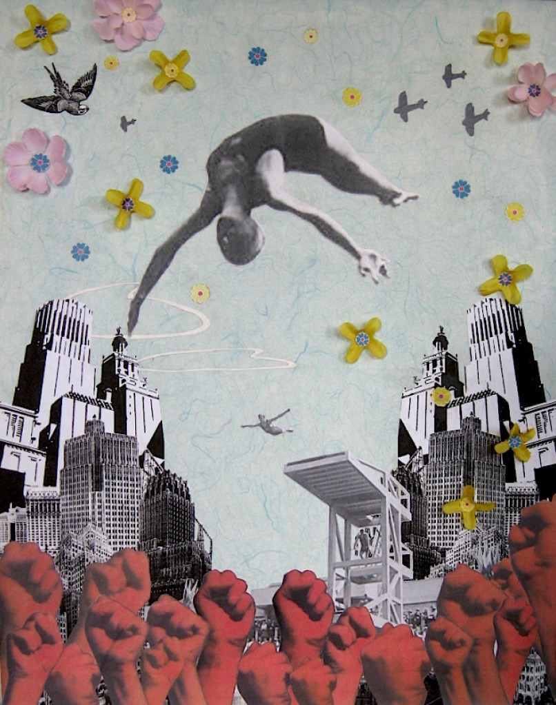 Summer Series: The Diver – Jen Fries Arts