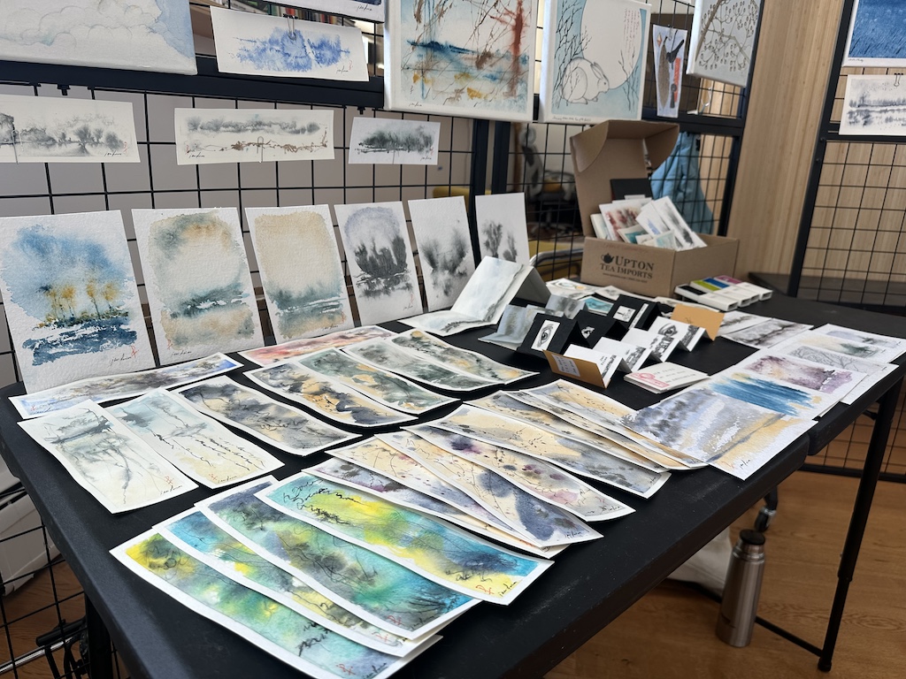 After Open Studios, Time to Relax and Say Thanks – Jen Fries Arts